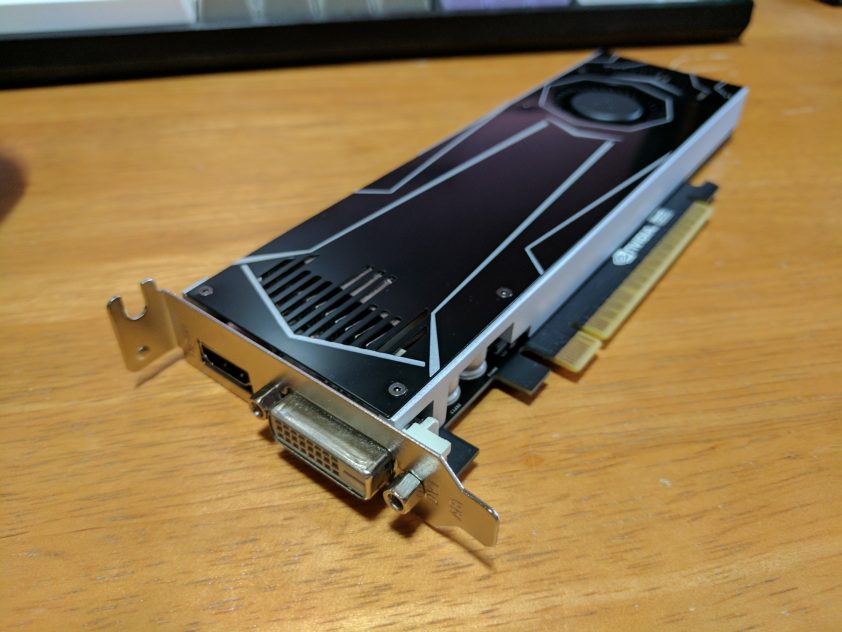 The most powerful low profile single-slot graphics card | manatails' blog